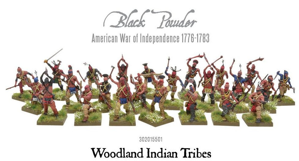 Warlord Games Woodland Indians Tribe AWI – The Armchair Commander Games ...